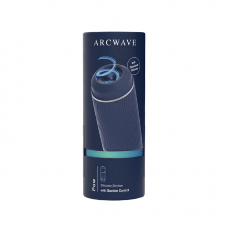 Arcwave Pow Manual Stroker CleanTech SIlicone Male Masturbator